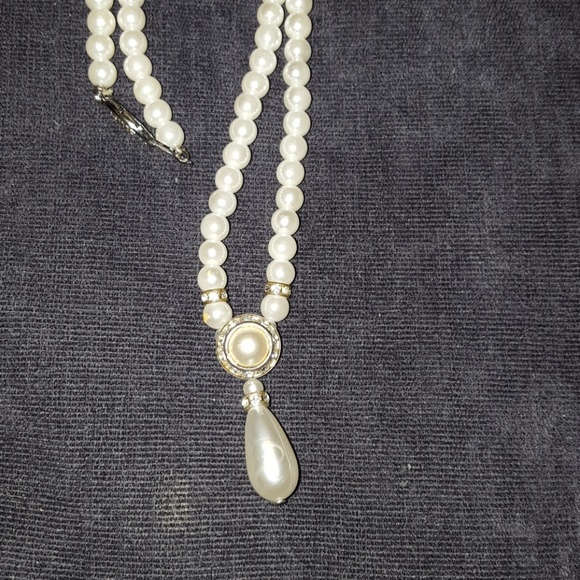 Vintage America | Jewelry | Vintage Pearl Drop Opera Necklace | Poshmark